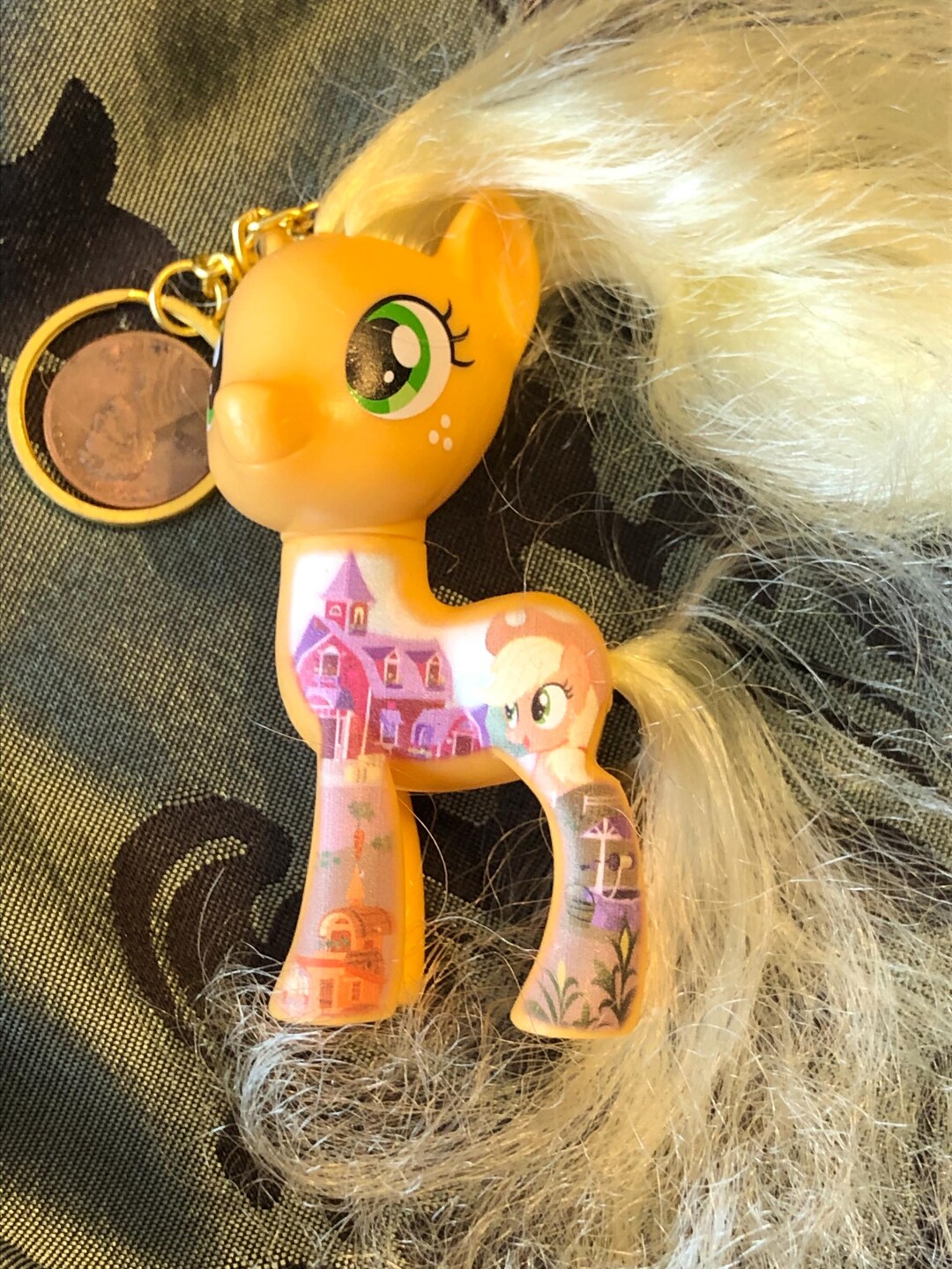 Applejack Mlp Toy Keychain - Etsy