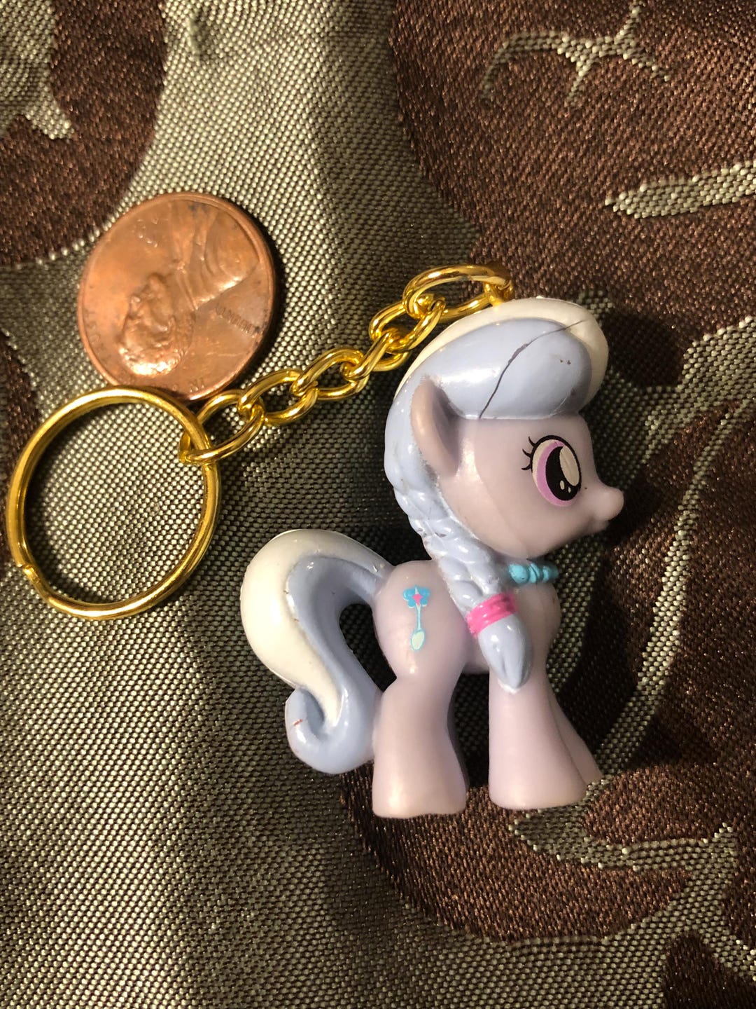 Mlp Silver Spoon Keychain - Etsy
