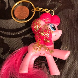 Mlp Pinkie Pie Repurposed Toy Keychain - Etsy
