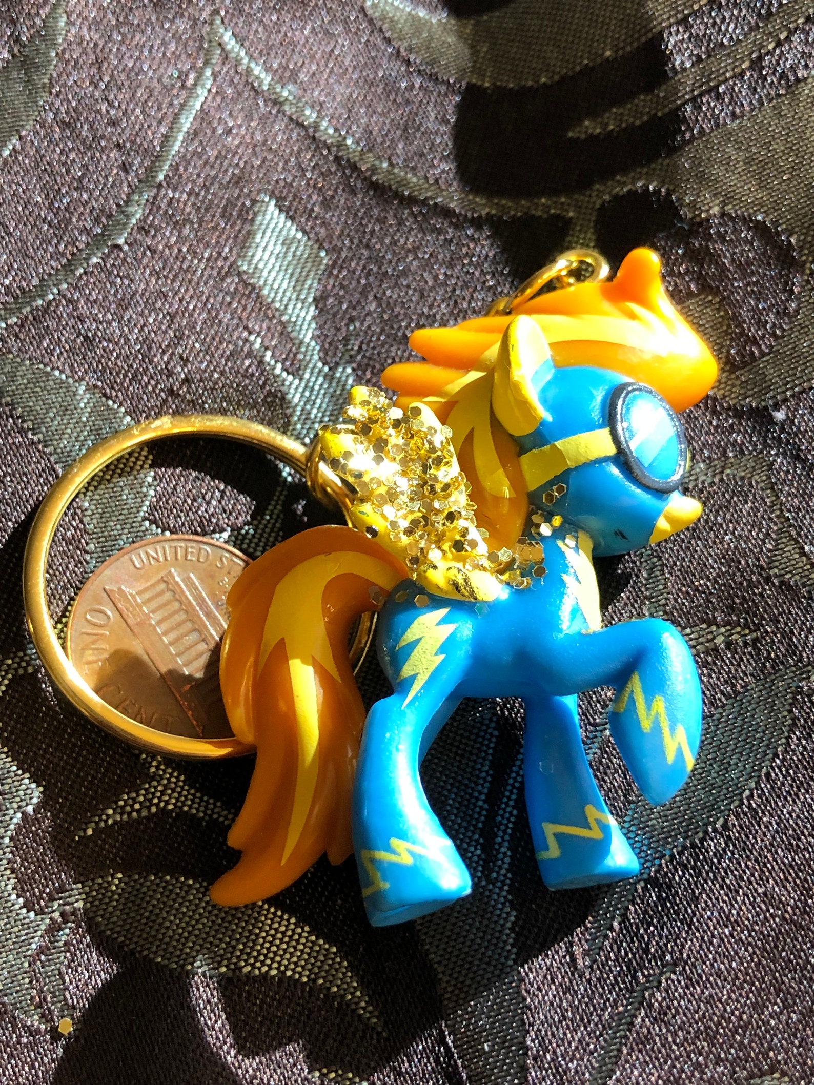 Mlp Spitfire Toy Keychain - Etsy