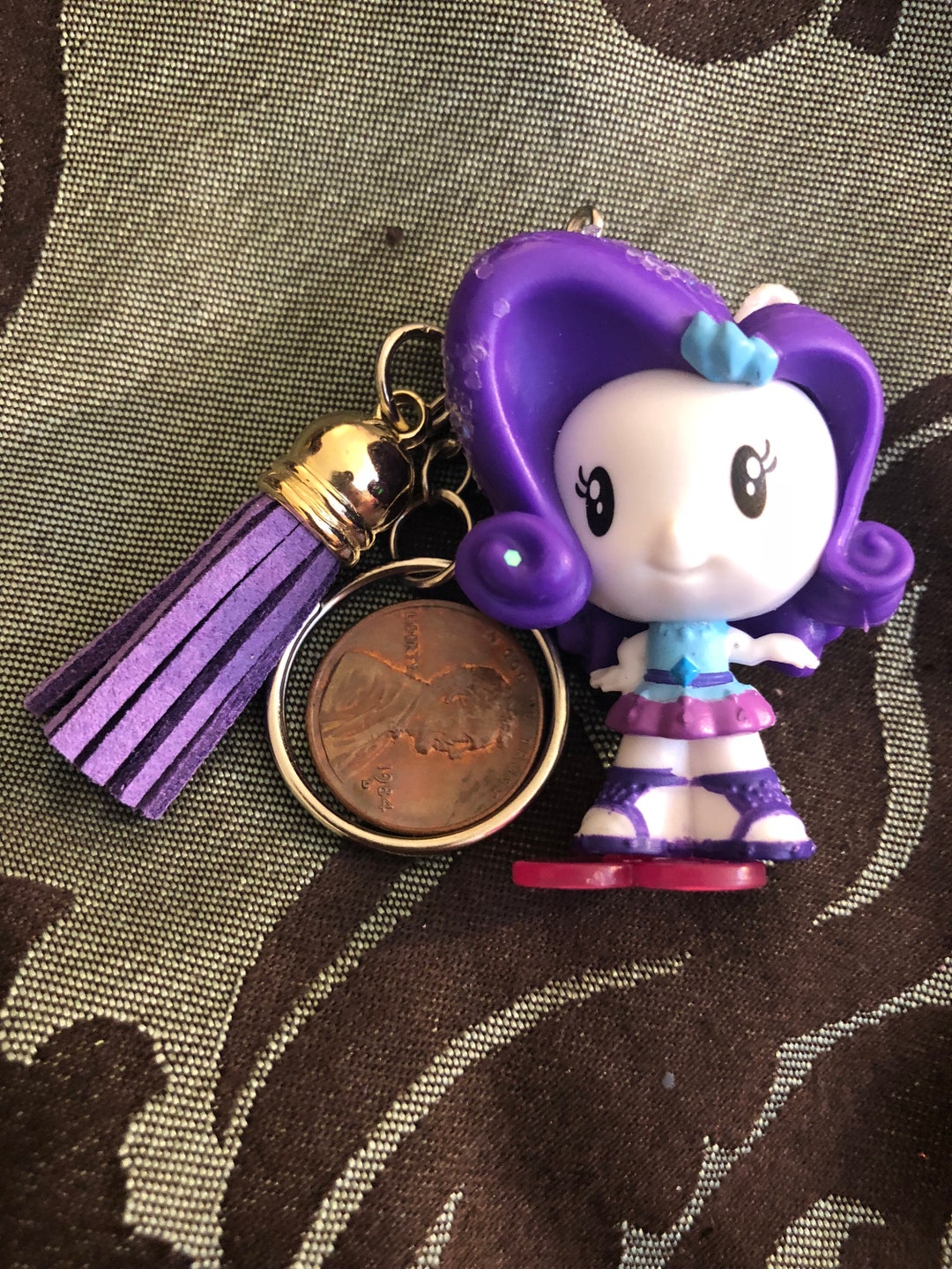 Cute Human Rarity Mlp Toy Keychain - Etsy