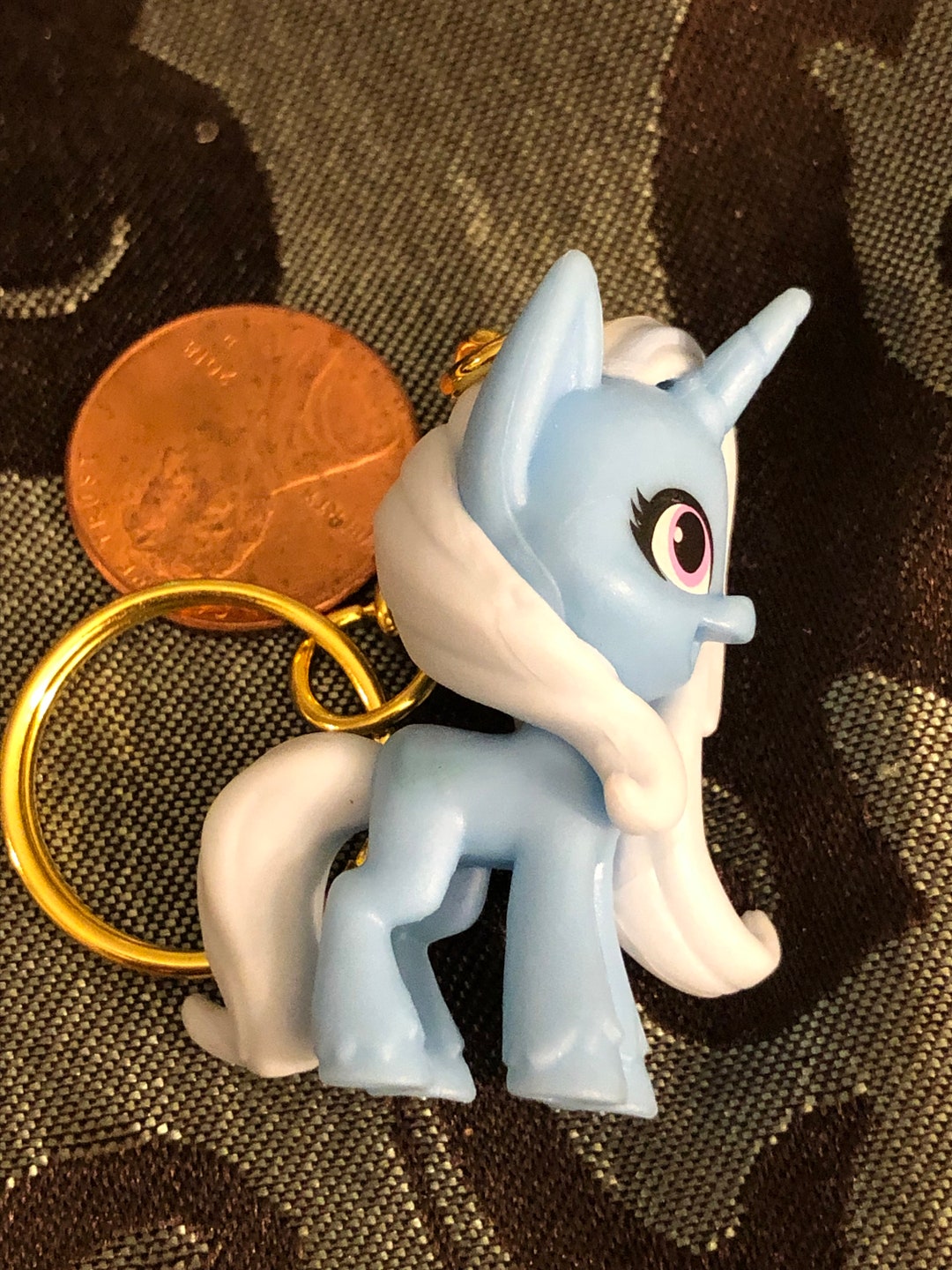 Trixie Mlp Cute Toy Keychain - Etsy