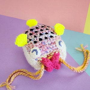 Pufferfish Purse | Amigurumi Fish - Drawstring Bag Pattern - Etsy