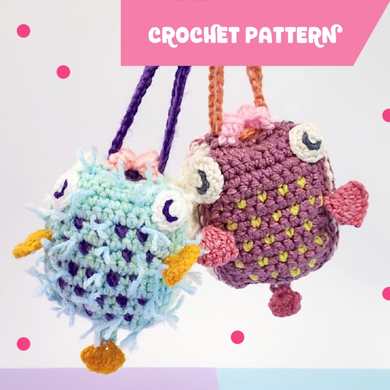 Crochet Fish Purse Patterns - Etsy