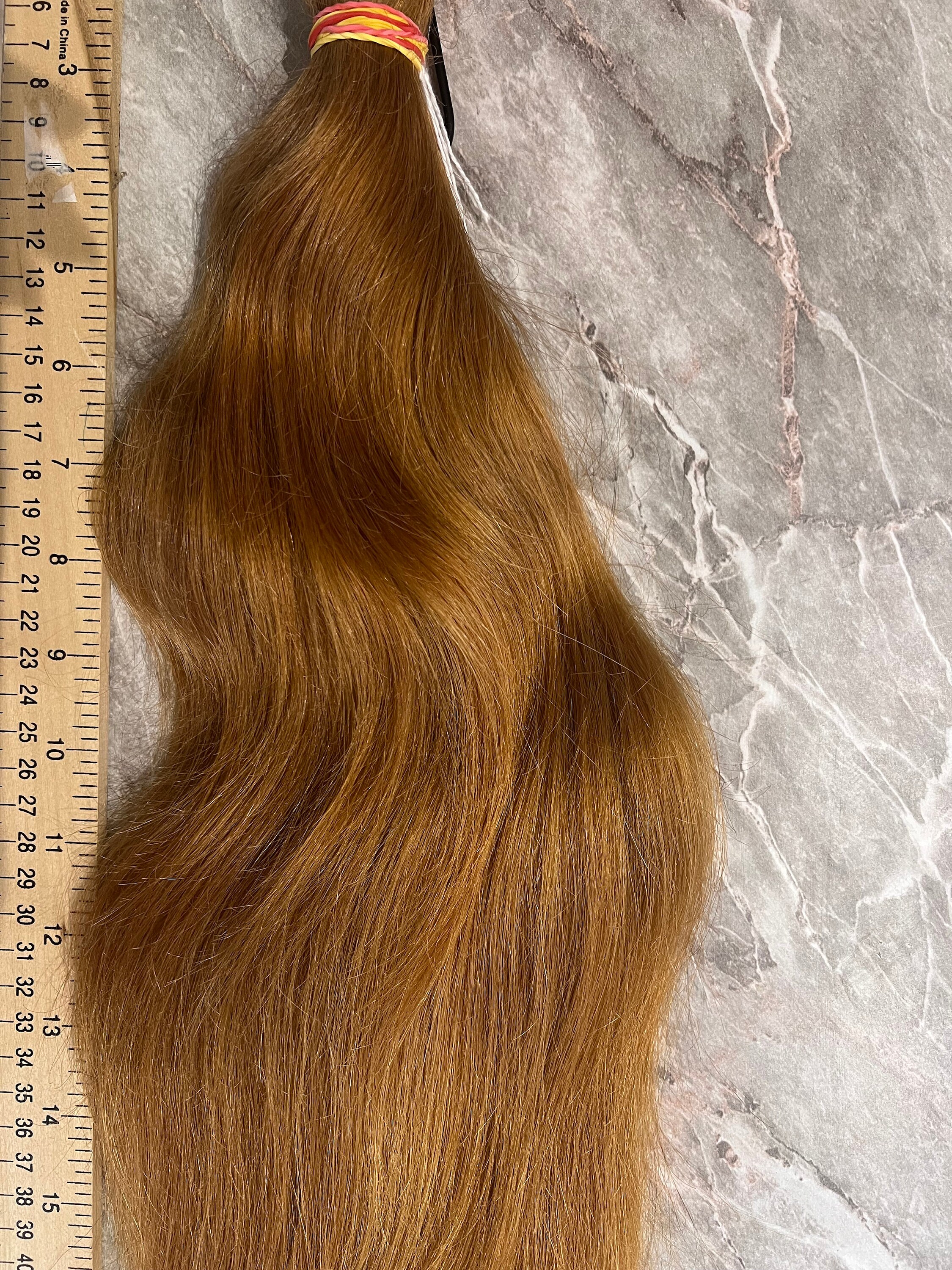 Russian Slavic Virgin Hair in Bulk Strawberry Blonde - Etsy
