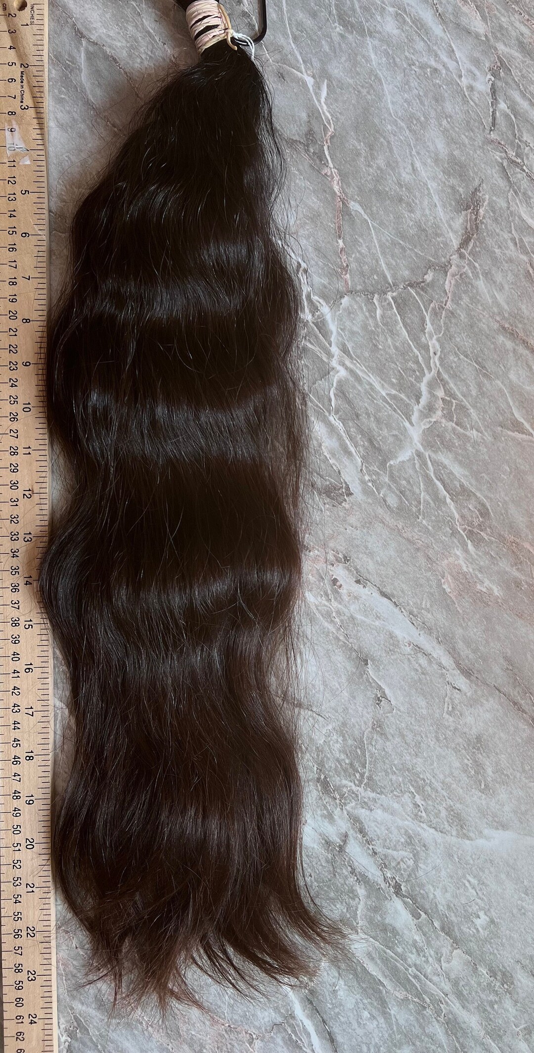 South American Hair in Bulk Dark Brown 24/61cm 126gr - Etsy