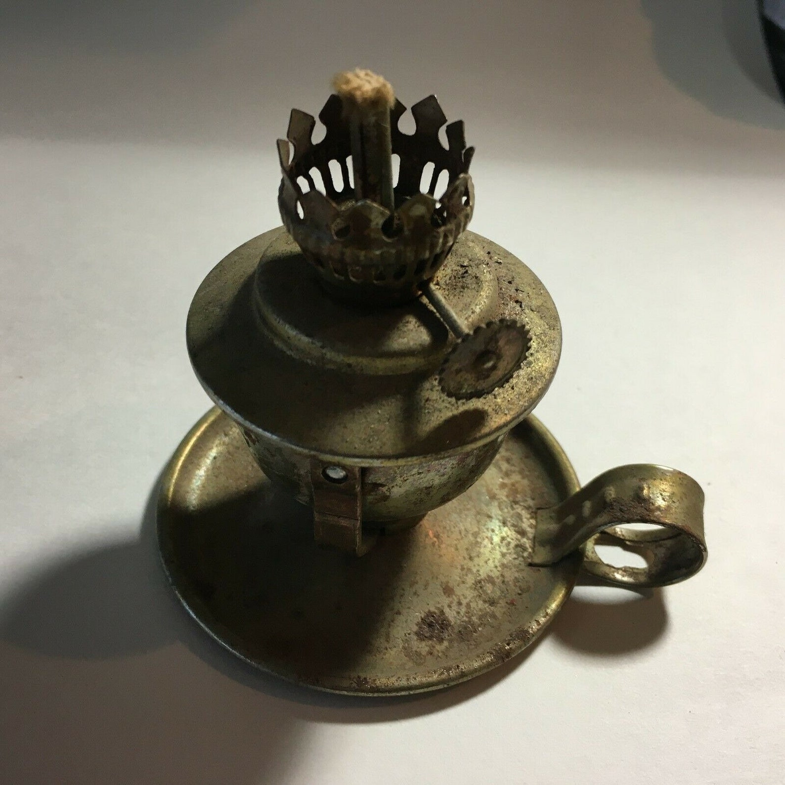 Vintage Metal Mini Lantern Base Made in Hong Kong 3 Tall - Etsy