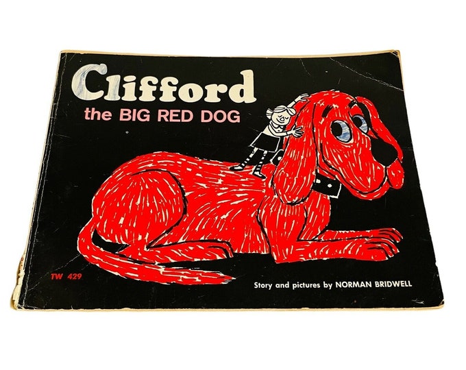 Rare Original Clifford the Big Red Dog Vintage Book 1973 Scholastic ...