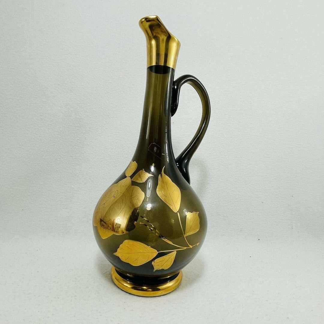 Rare Vintage Decanter Pitcher Liquor Drinkware Water Juice Beverage 10 ...