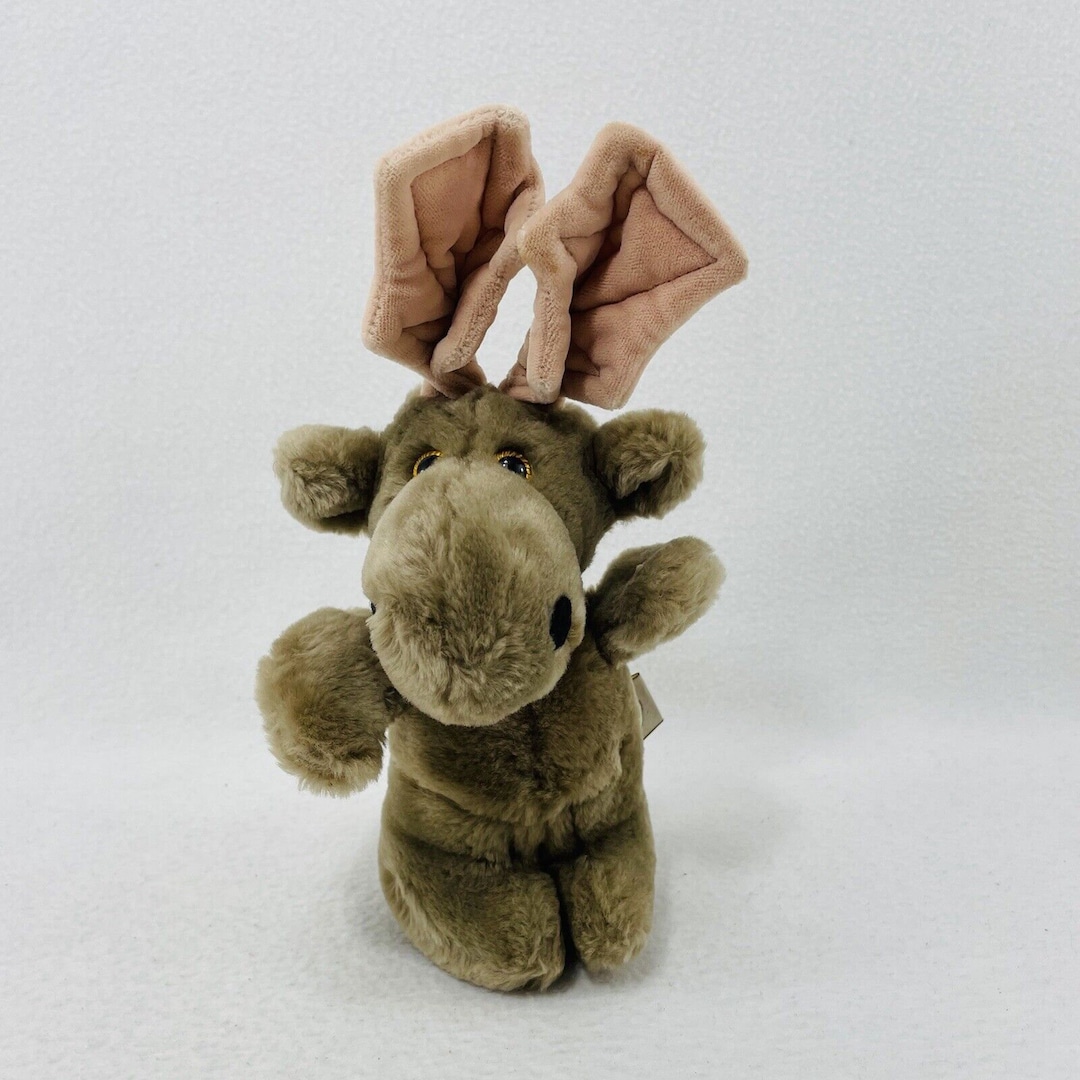 Vintage 1985 Ganz Bros Heritage Collection Moose Deer Plush 9” Doll Toy ...