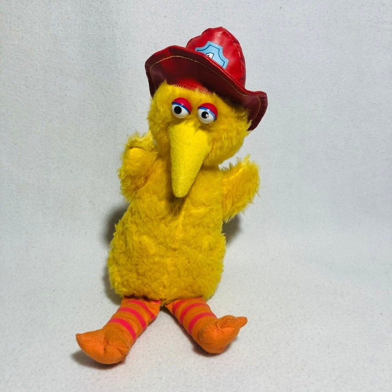 Vintage Knickerbocker Toy Sesame Street Plush 12 Yellow - Etsy