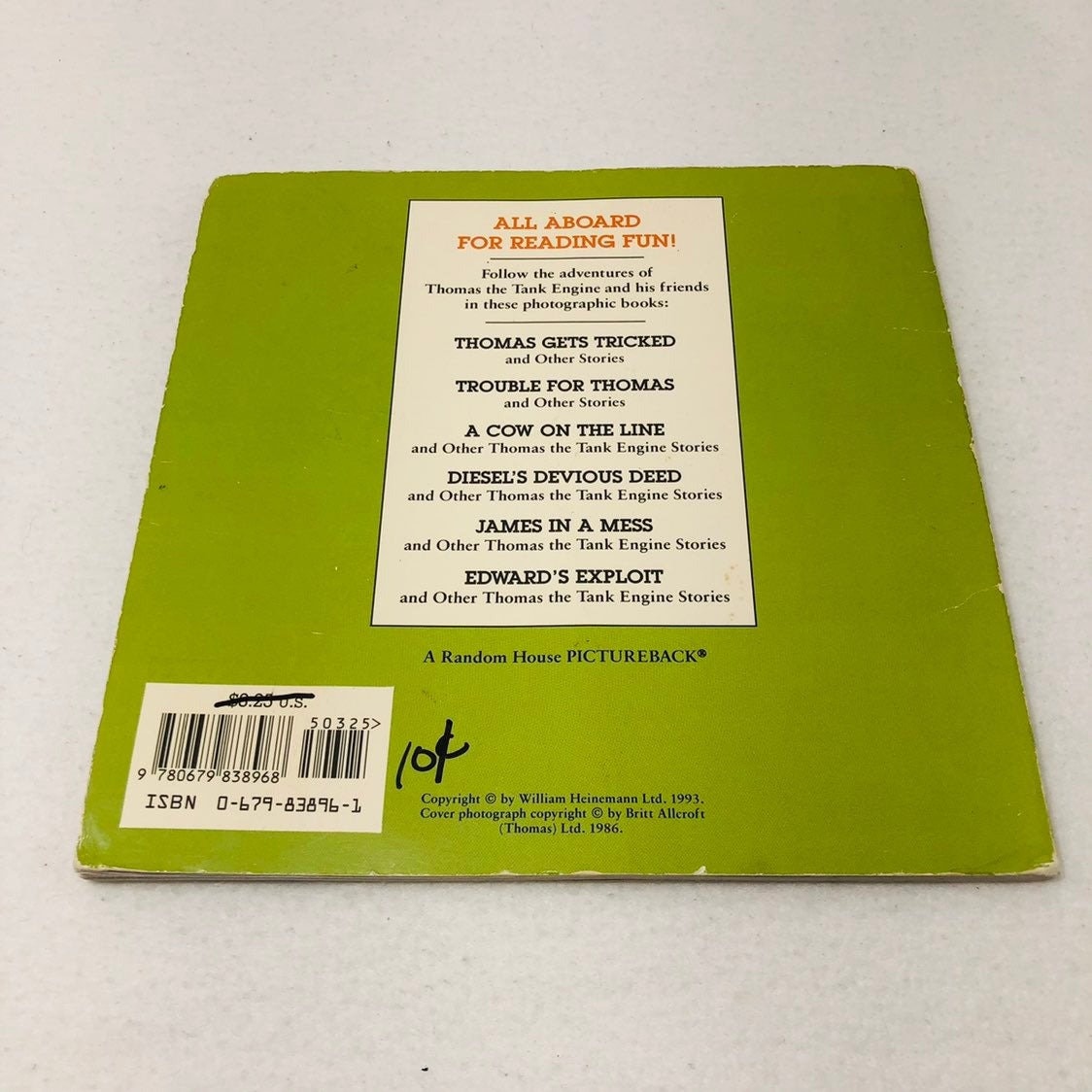 Thomas the Tank Engine Stories Edward Exploit Children Book Vintage ...