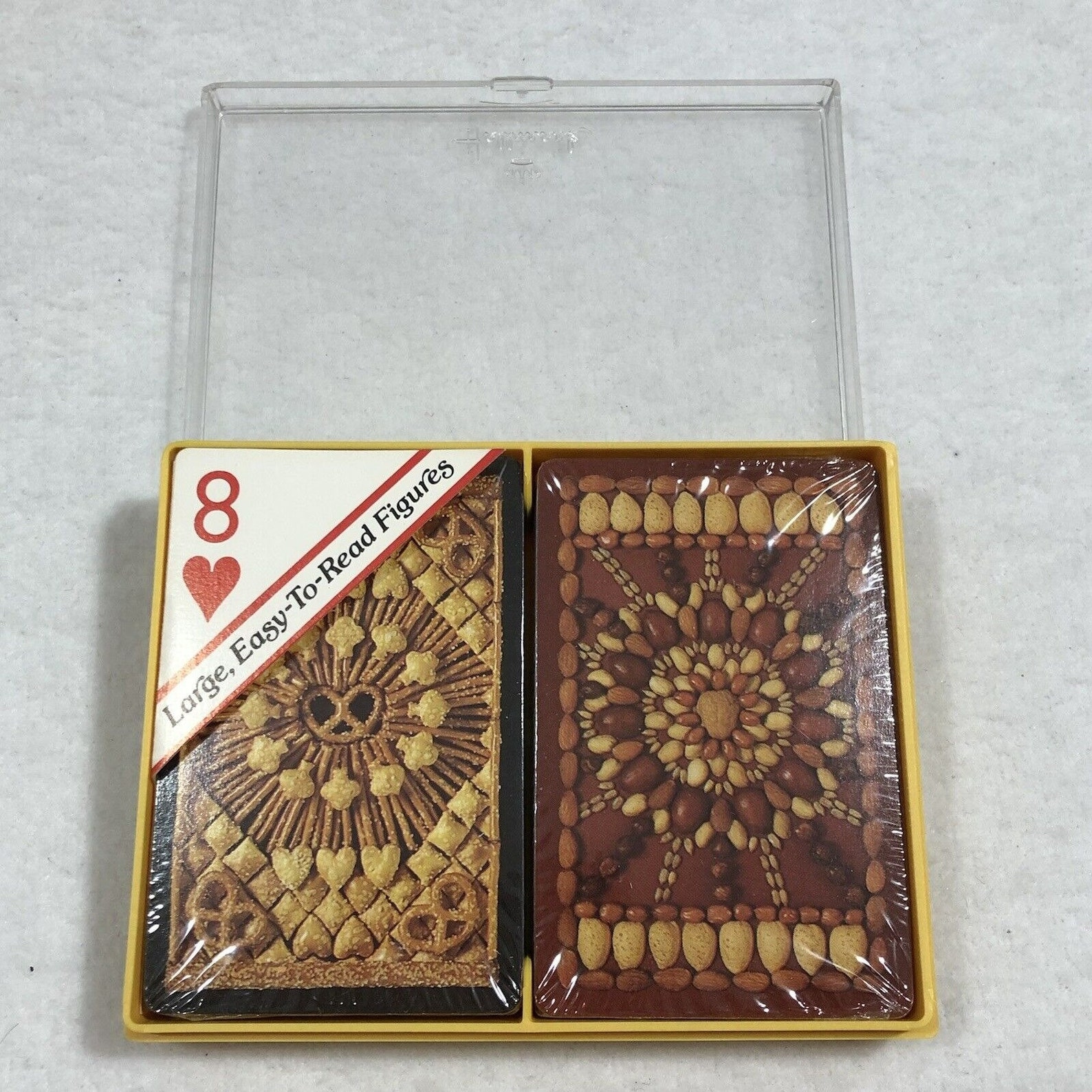 Vintage Hallmark Bridge Playing Cards Poker Casino Double Deck Plastic ...