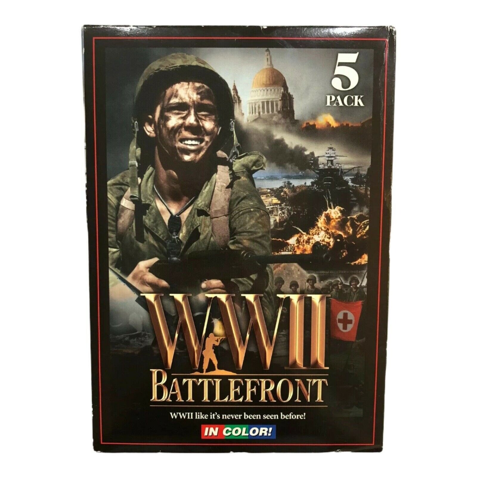 Rare VHS World War 2 WWII Battlefront Movie Box Set Complete - Etsy
