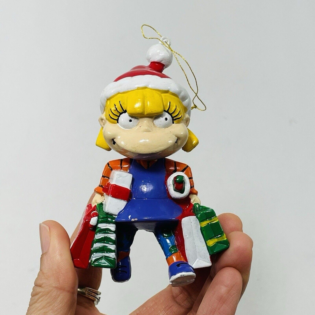 Vintage Nickelodeon Rugrats Angelica Pickles Christmas Ornament Kurt ...