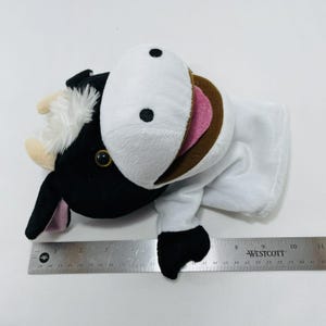 Japan Ushikun Cow Mascot Hand Puppet Plush Toy Pretend Play Dance Farm ...