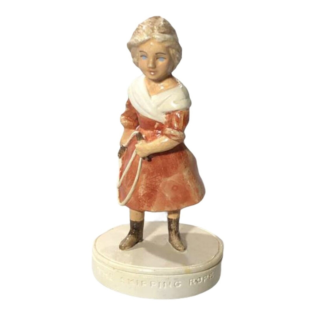 Vintage Sebastian Miniatures Mini Figurine Girl Skipping Rope - Etsy