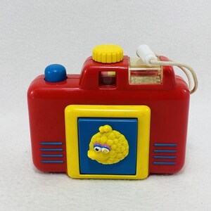 Vintage Illco Toy Camera Sesame Street Big Bird Jim Henson Pop Out ...