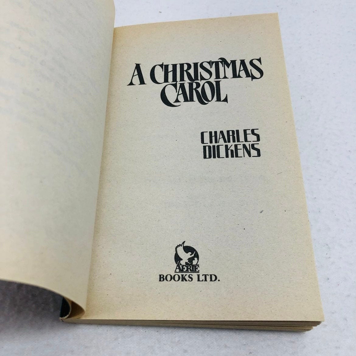 A Christmas Carol Charles Dickens Vintage Book Classic - Etsy