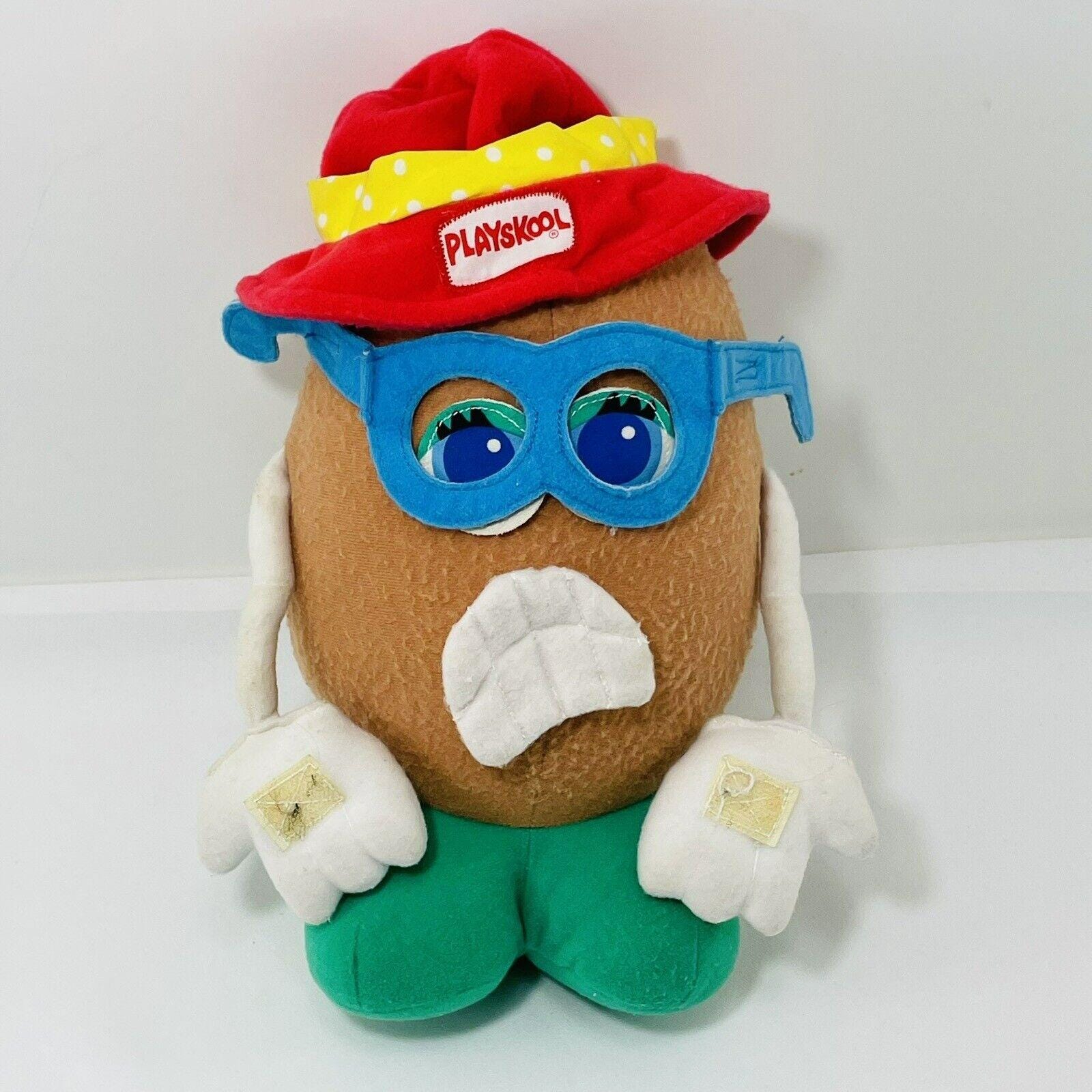 Vintage Playskool Potato Head Plush Toy Story Hat Glasses Sticky Hand ...