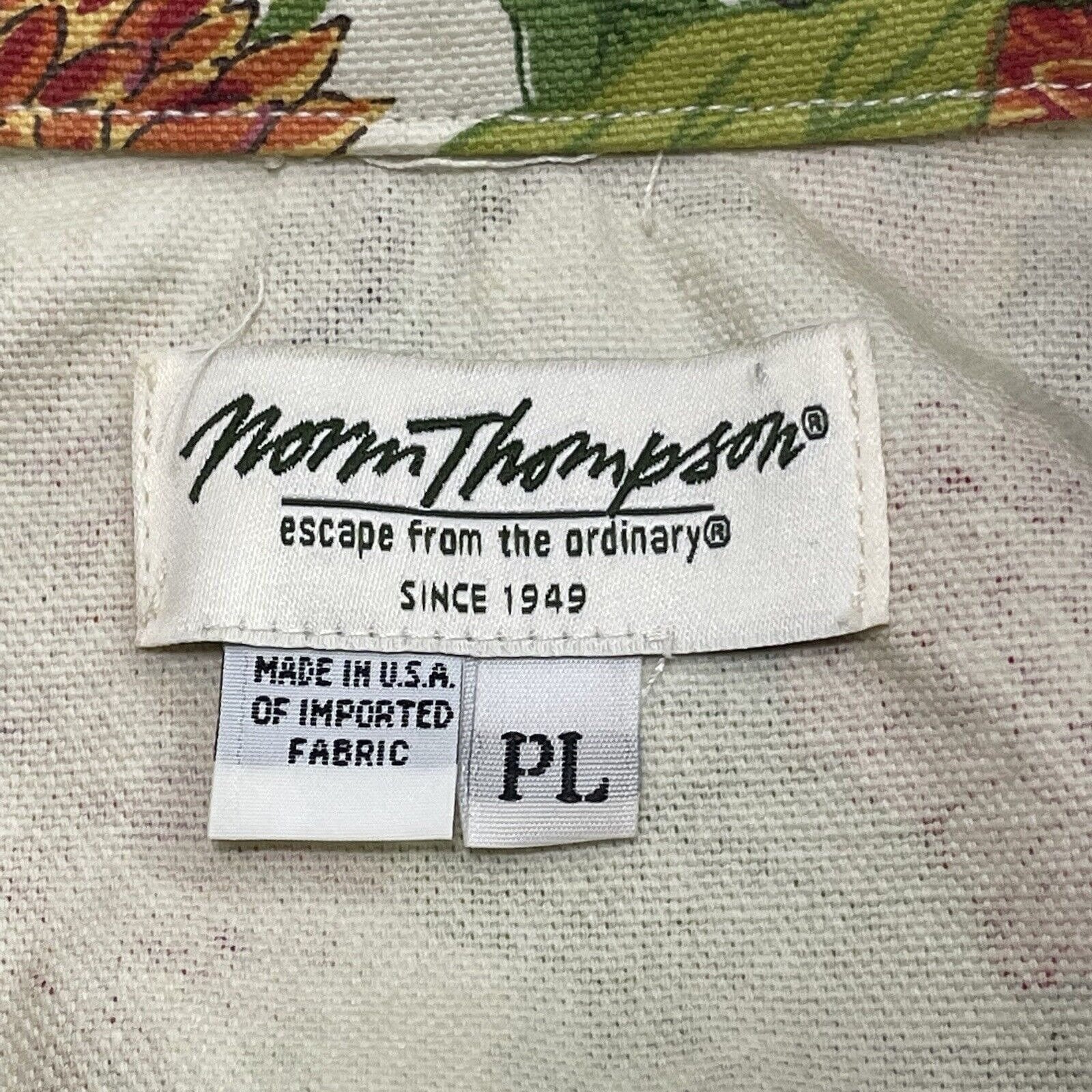 Vintage Norm Thompson Women Jean Trucker Jacket Size PL Bird - Etsy