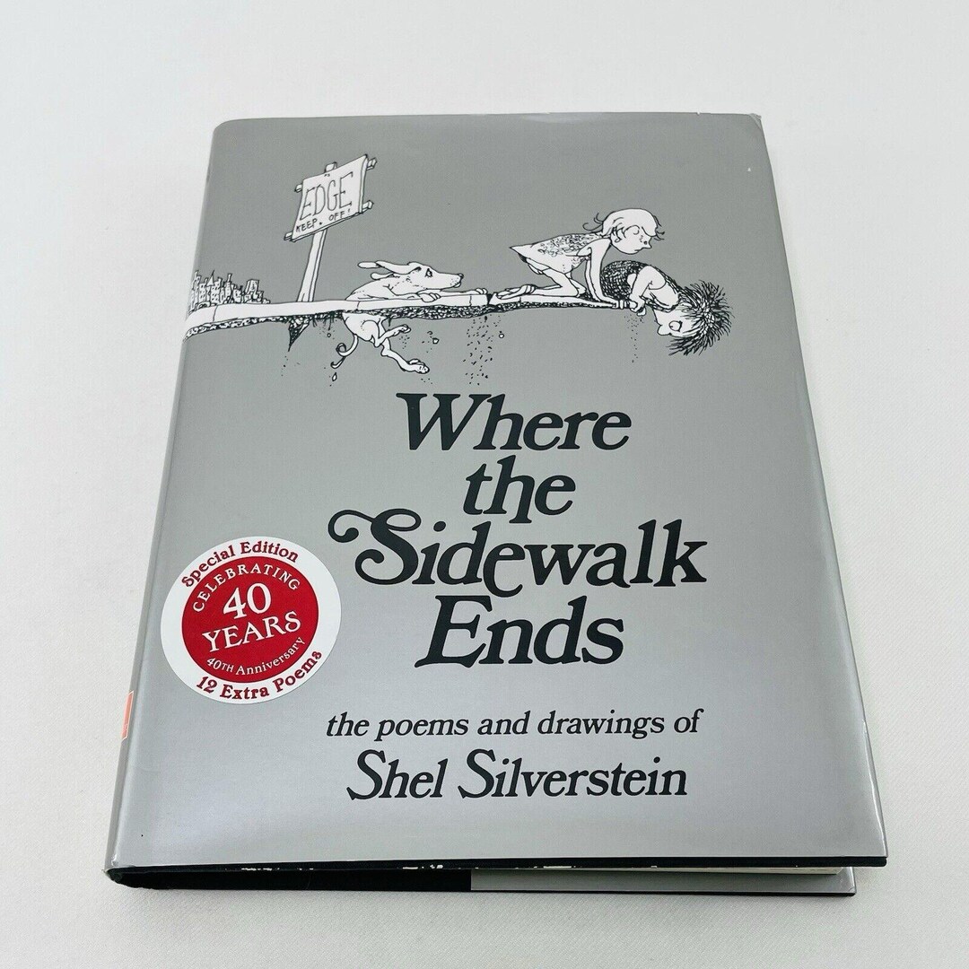 Special Edition 40th Shel Silverstein Where Sidewalk Ends Extra Poems ...