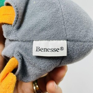 Benesse Torippii Shimajiro Parrot Bird Plush Toy 6” Stuffer Green Doll ...