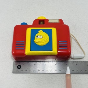 Vintage Illco Toy Camera Sesame Street Big Bird Jim Henson Pop Out ...