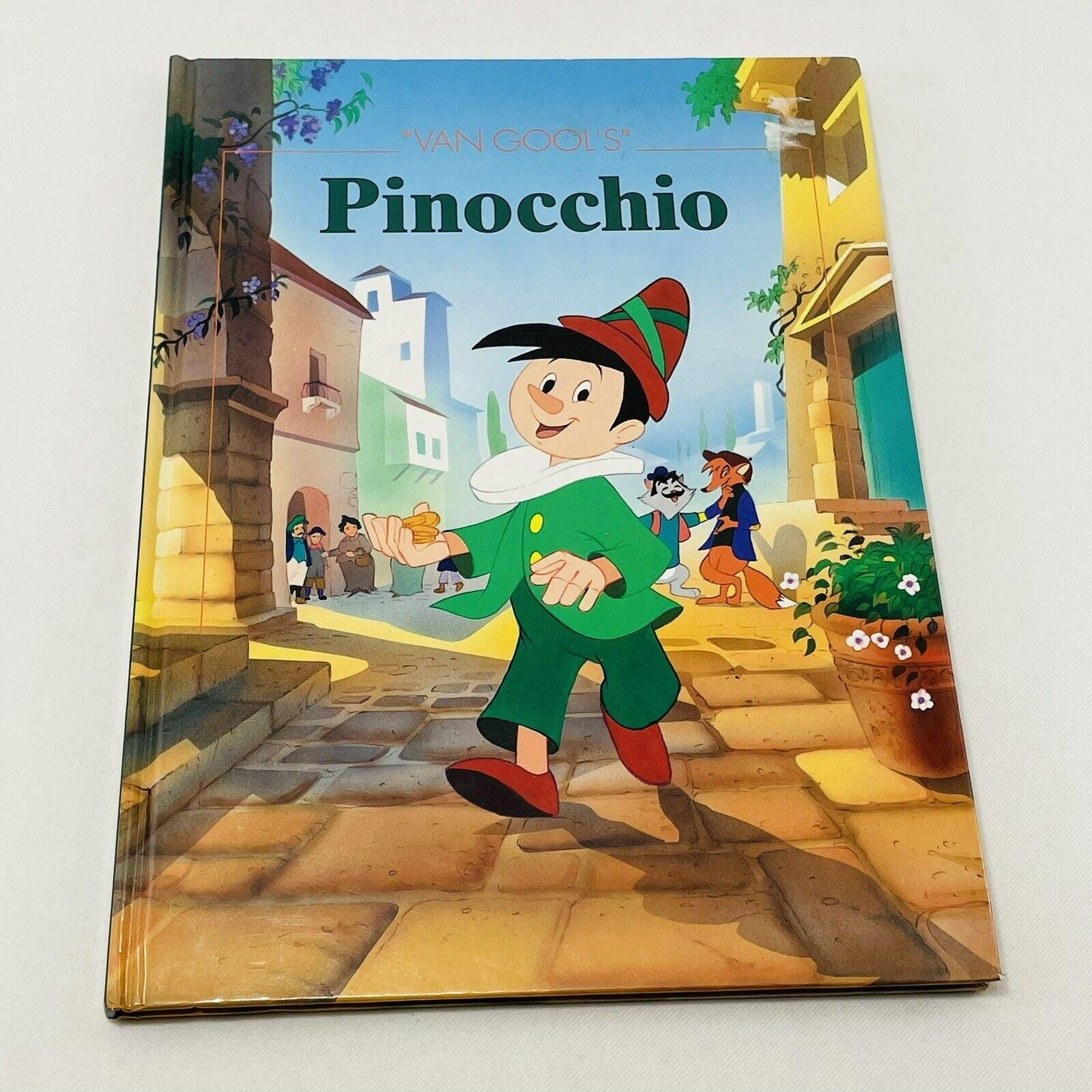 Vintage Pinocchio Van Gool Children Book Storybook Picture Bedtime ...