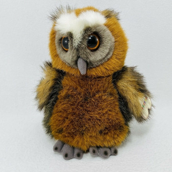 Realistic Owl Plush - Etsy