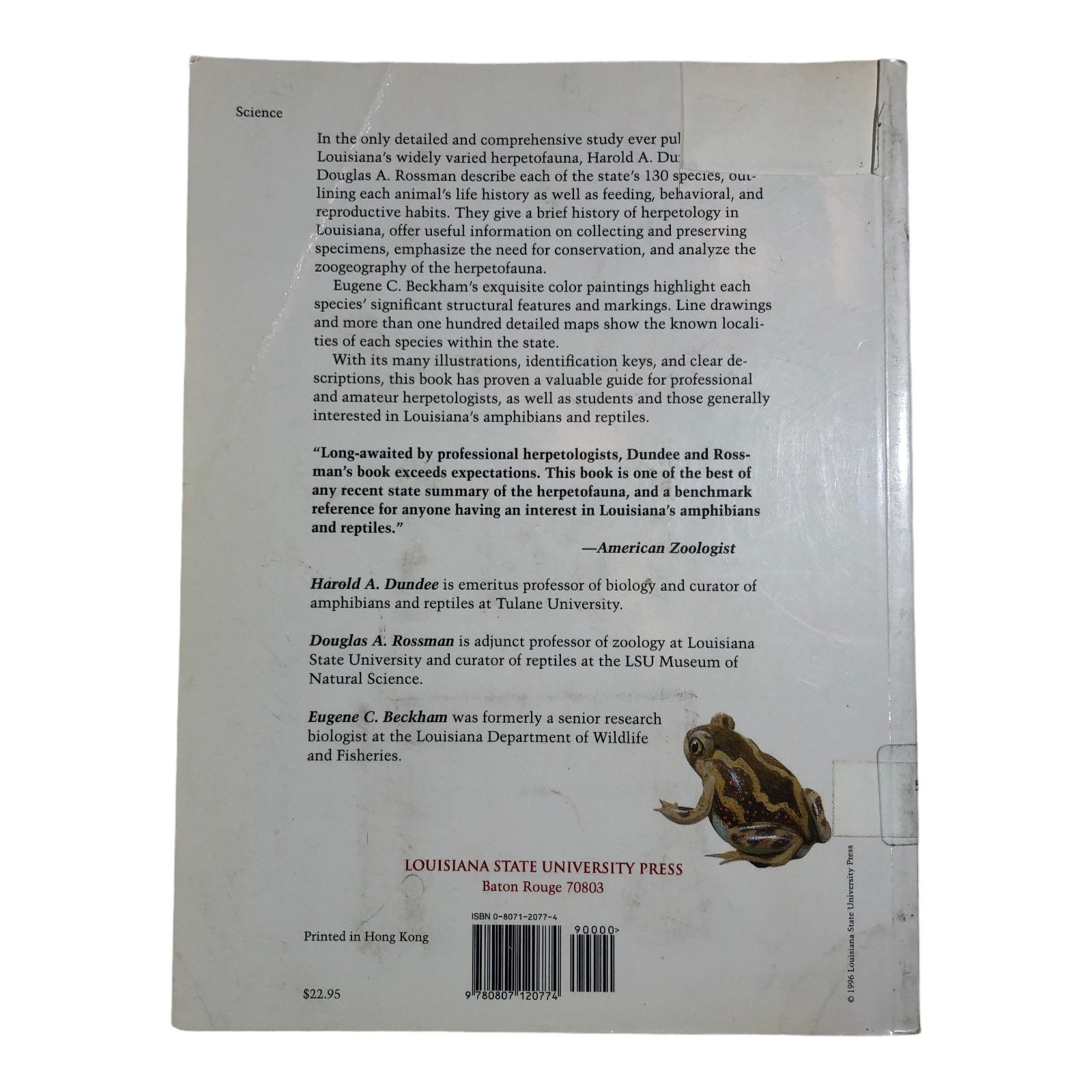 Louisiana State Amphibian