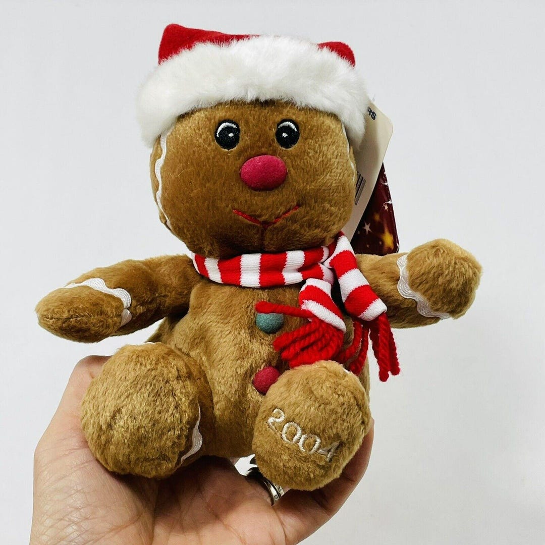 Vintage Limited 2004 Sears Ginger Bell Gingerbread Christmas Plush Toy ...