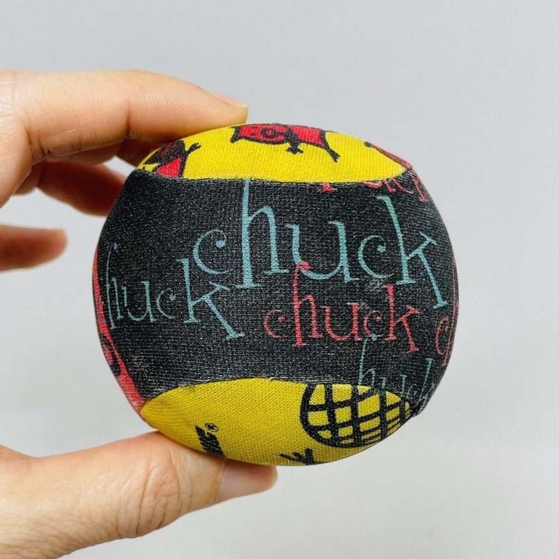 Vintage 1998 Adit Sonic Wacky Pack Ball Chuck Dog Toy Push Collector ...