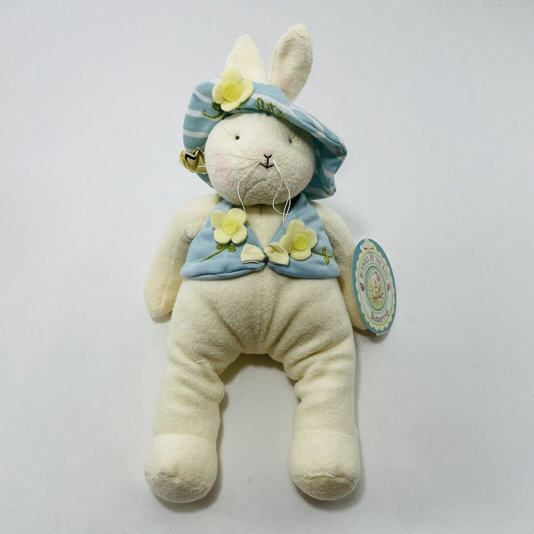 Vintage Hallmark Bunnies Bay Buttercup Rabbit Plush Toy Girl Summer ...