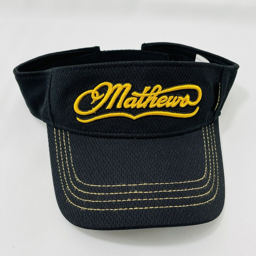 Mathews Solocam Visor Running Golf Cap Baseball Hat Adjustable ...