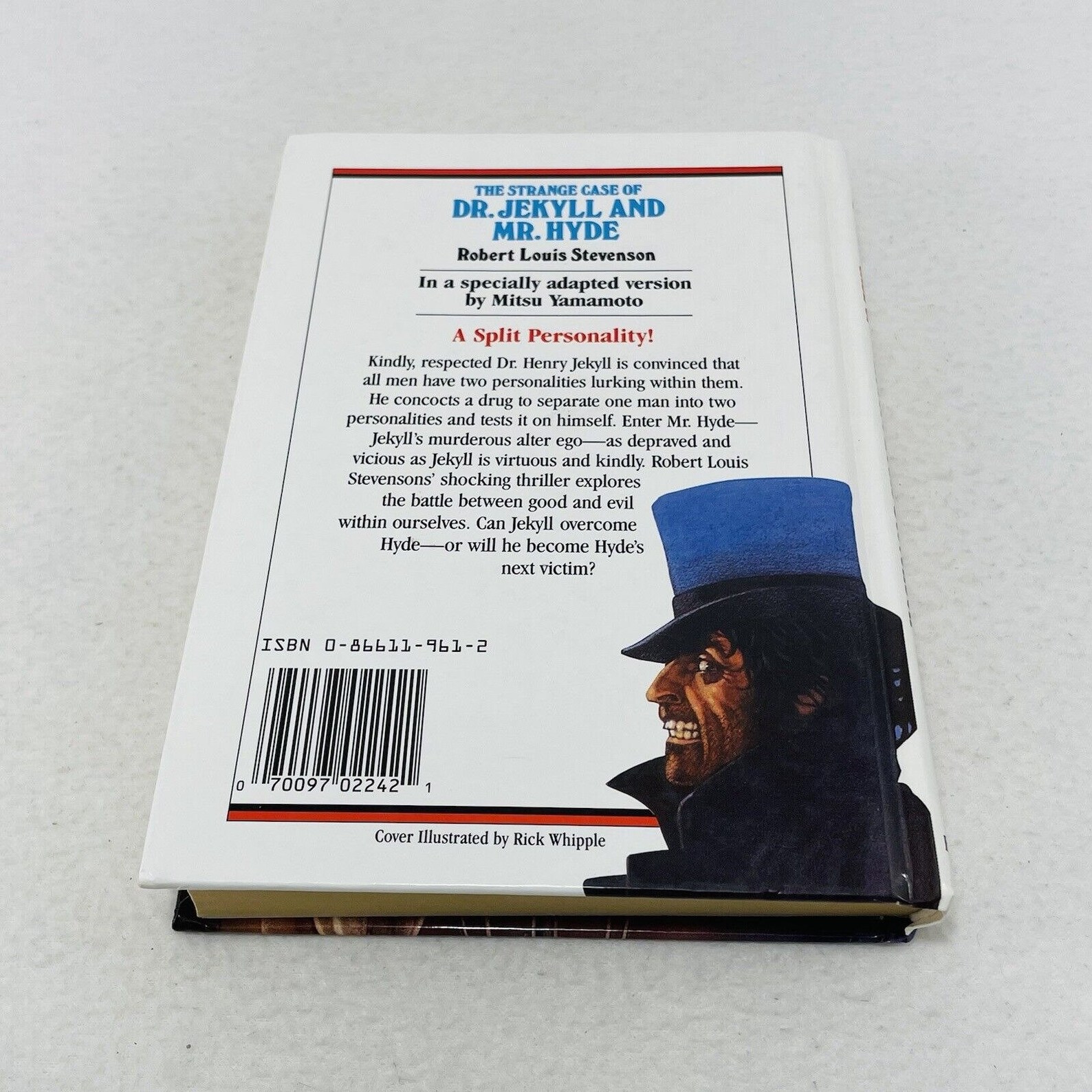 Dr. Jekyll Hyde Stevenson Vintage Book Large Font Big Print Easy Read ...