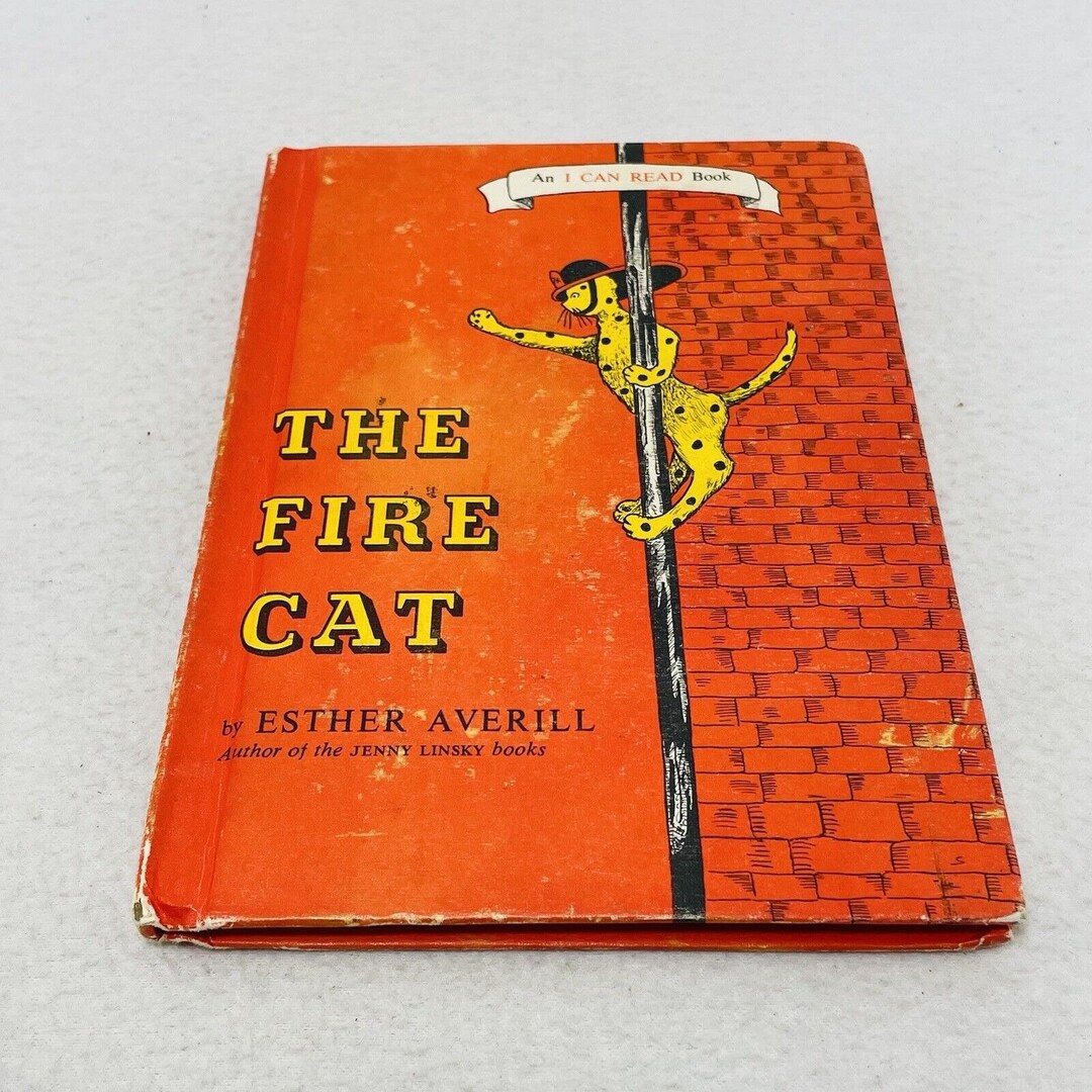 The Fire Cat Esther Averill I Can Read Book Vintage Fireman Kid ...