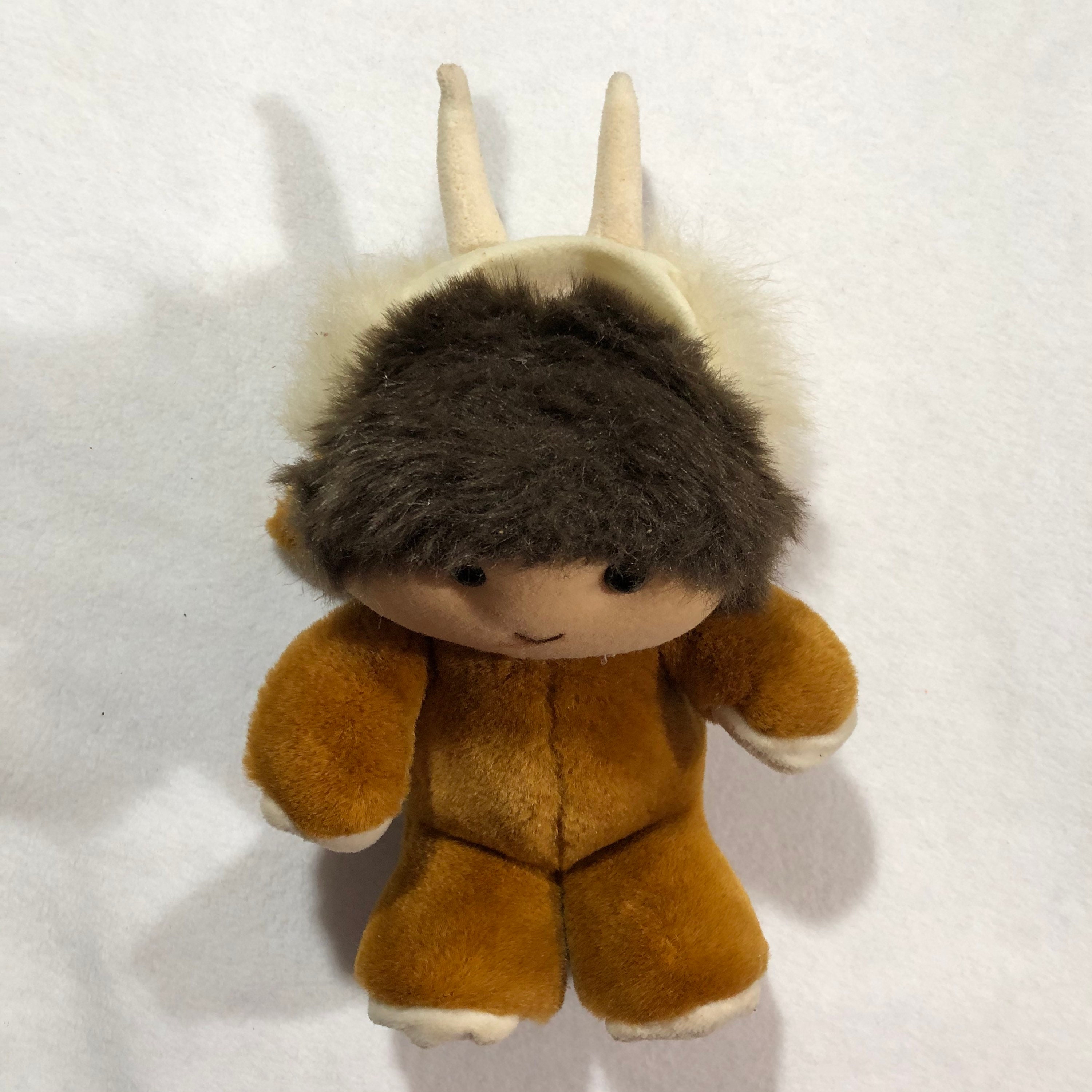 Vintage Carousel Guy Eskimo Walrus 10 Alaska Boy Brown Winter Overalls ...