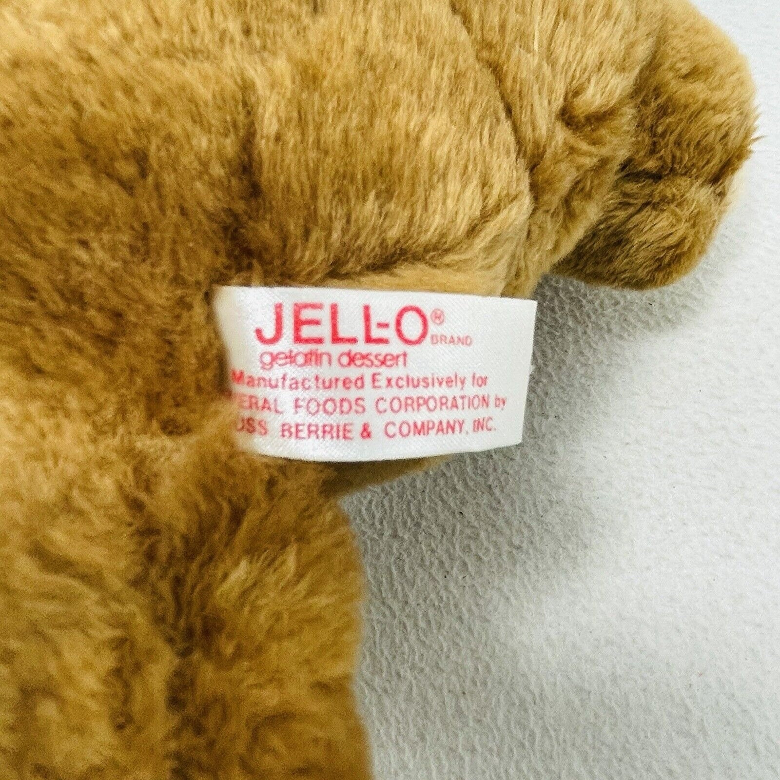 Vintage Russ Jello Bear Plush 11 Mascot Ads Promotion Toy - Etsy Australia