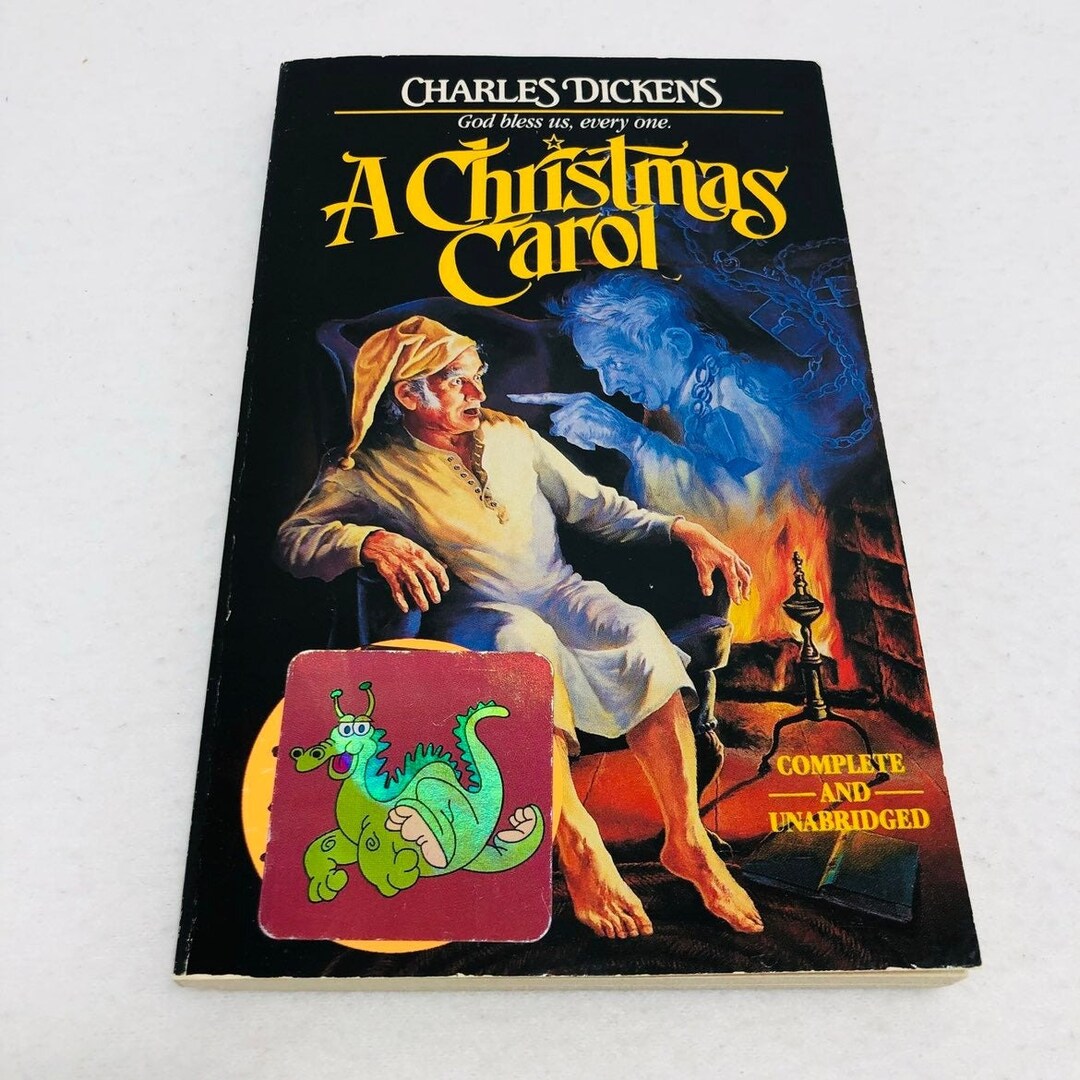 A Christmas Carol Charles Dickens Vintage Book Classic Unabridged ...