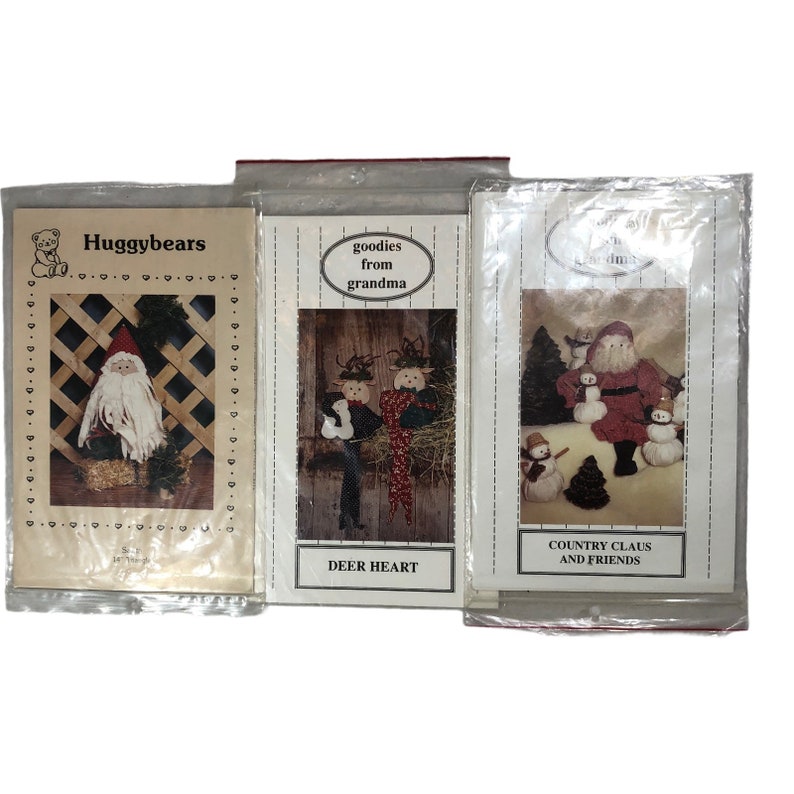 Vintage Pattern Mixed Lot Assortment Roly Poly Kits Santa - Etsy