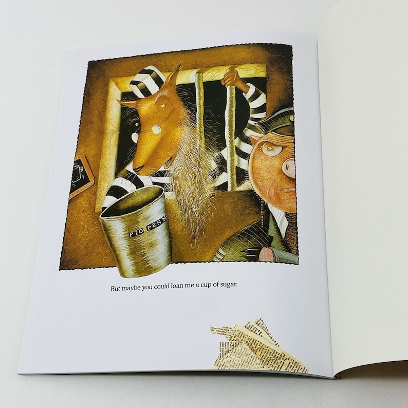 True Story 3 Little Pigs Book Wolf Scieszka Children Kid Picture ...