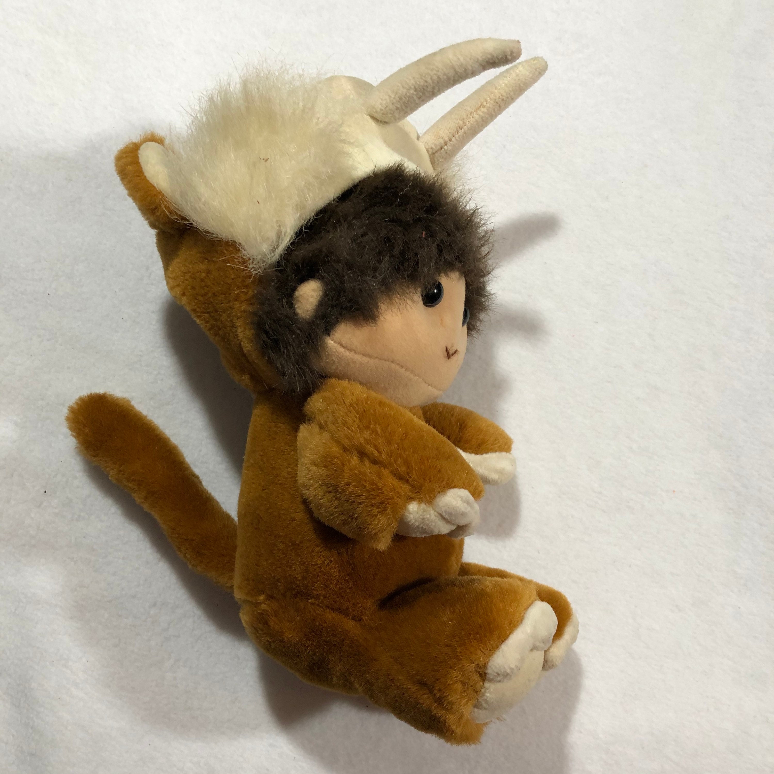 Vintage Carousel Guy Eskimo Walrus 10 Alaska Boy Brown Winter Overalls ...