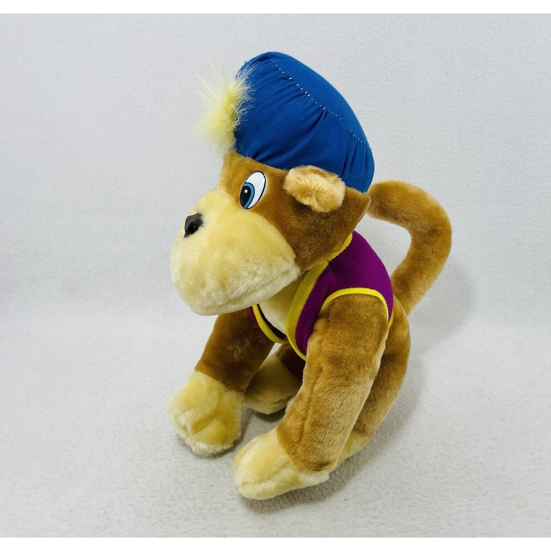 Dema Spain Abu Capuchin Monkey Plush Toy 12” Doll Hat Shirt Clothes ...