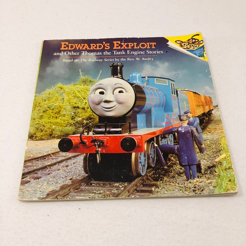 Thomas the Tank Engine Stories Edward Exploit Children Book Vintage ...