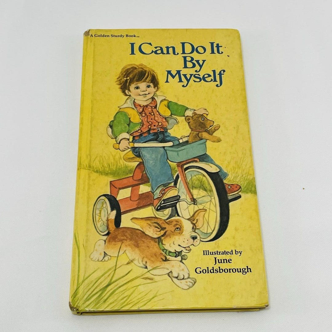 Vintage Golden Sturdy Book I Can Do It by Myself June Goldsborough ...