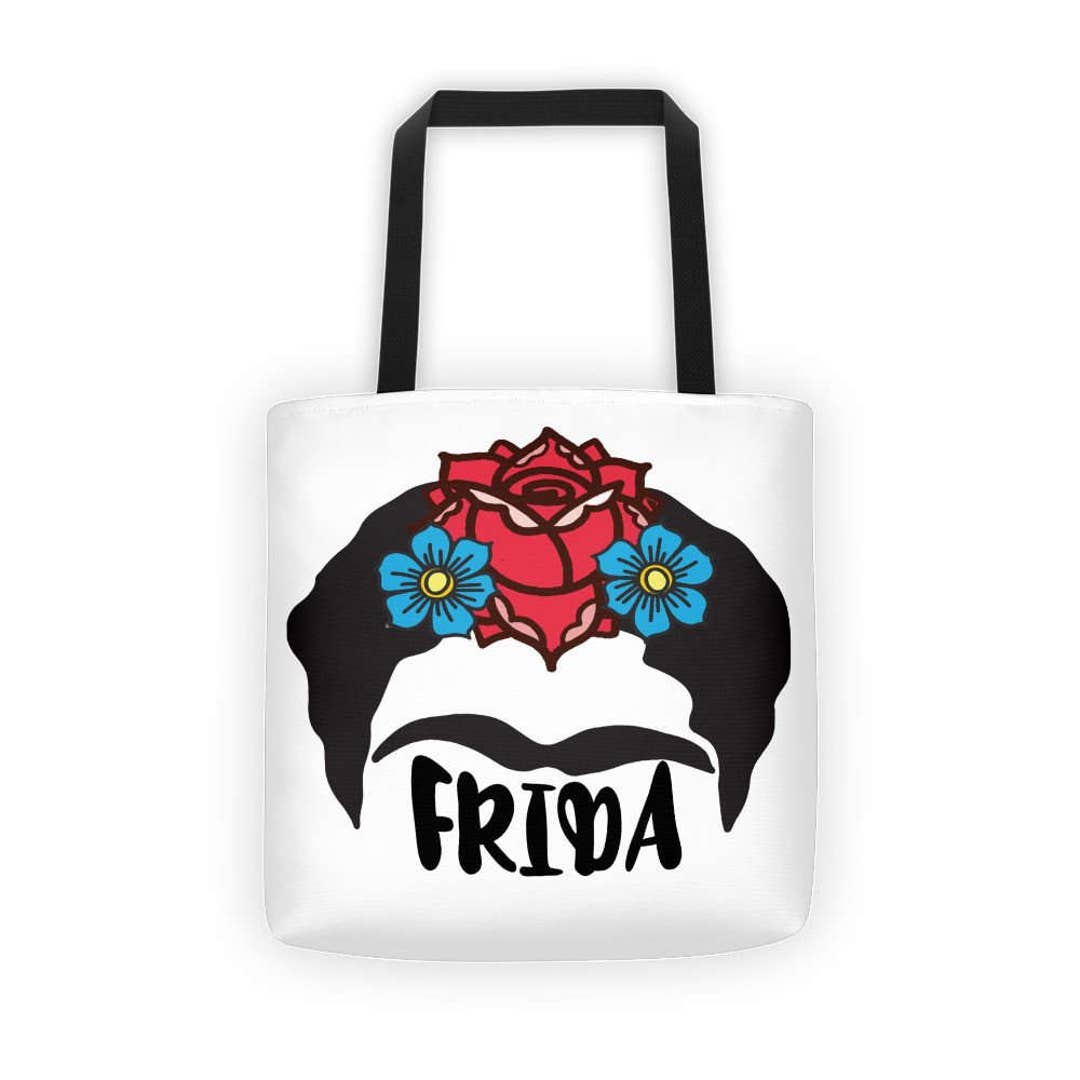 Frida Tote Bag, Frida Flowers Tote, Frida Bag, Kahlo Tote Bag, Frida ...
