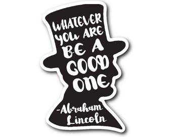 Lincoln Sticker | Etsy