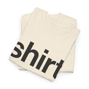 Funny Shirt, Minimalist Graphic Tee, Simple Word Tshirt, Funny Unisex ...