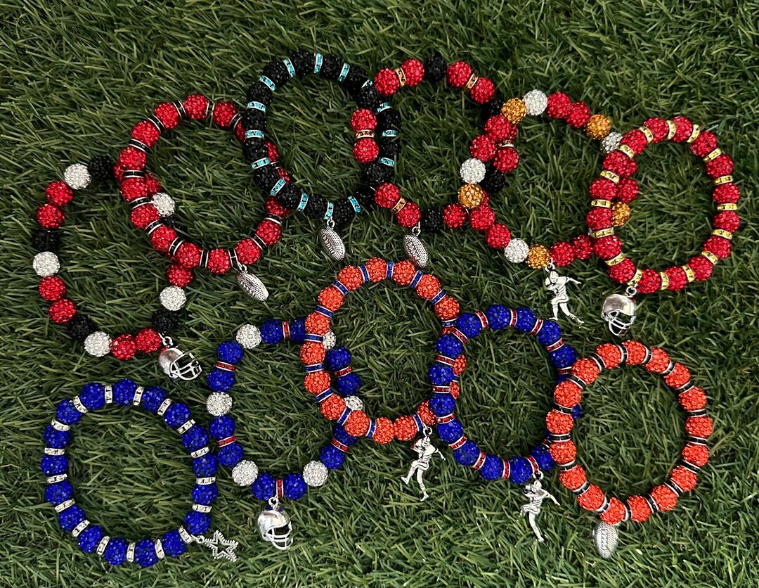 NFL Teams Bracelets - Etsy